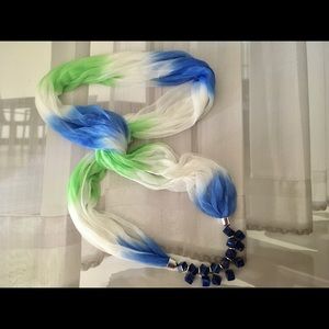 Accessories | Jeweled Scarf | Poshmark